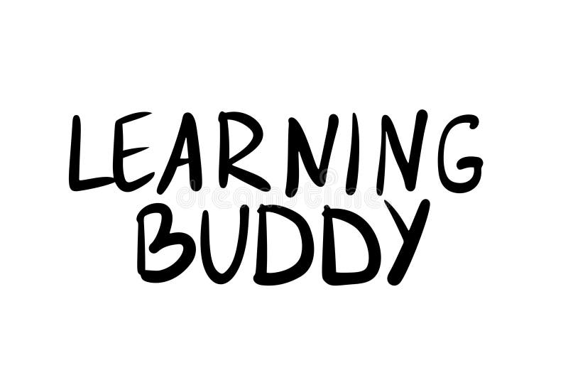 My Buddy Lettering Bubble stock vector. Illustration of text - 297117145