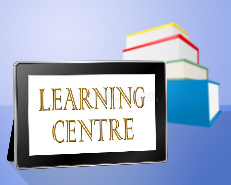 Learning Centre Indicates Educate Knowledge and Computer Stock ...