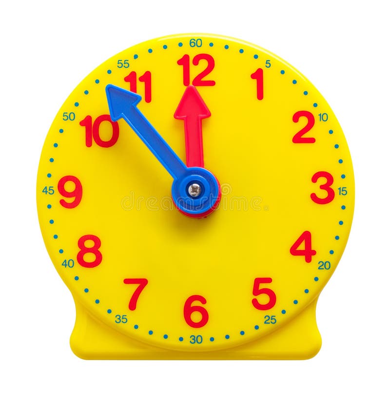 Learning Clock stock image. Image of plastic, clock - 276716675