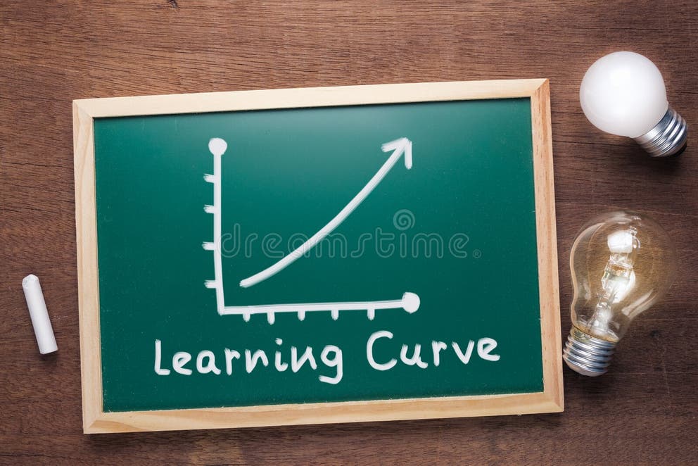 Learning Curve Graph stock image. Image of graph, education - 141313927