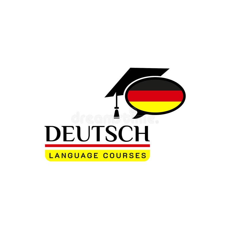 Learning Deutch German Language Class Logo. the Language Exchange ...