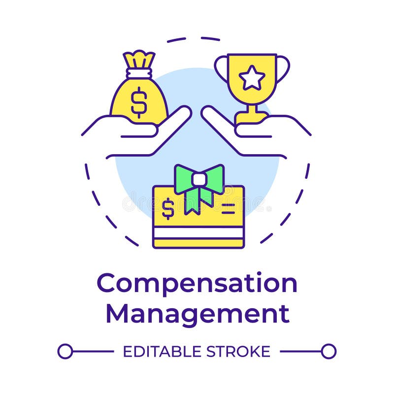 Learning and Development Multi Color Concept Icon Stock Vector ...