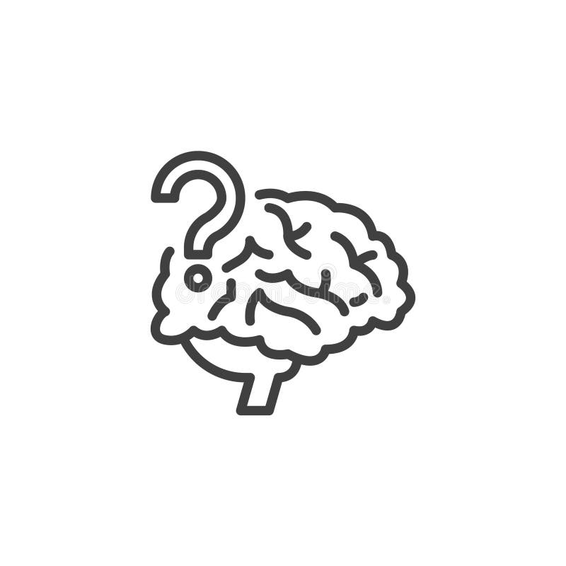 Learning Disabilities Line Icon Stock Vector - Illustration of ...