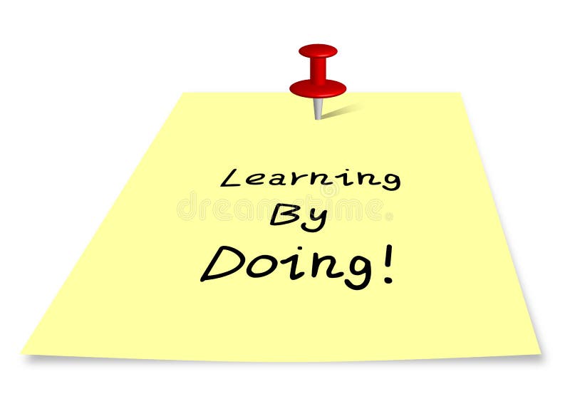 Learning by doing stock vector. Illustration of concept - 42694066 Learning by doing stock vector. Illustration of concept - 42694066