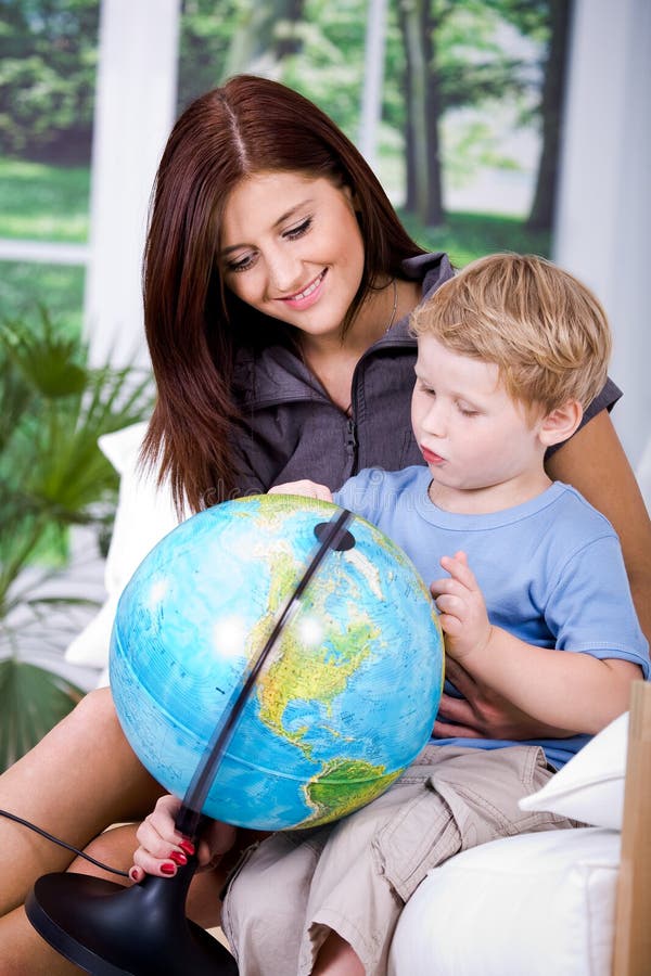 Learning about Earth stock photo. Image of room, adults - 16857242