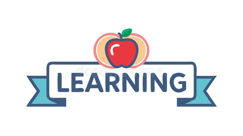 Learning Education Award Ribbon, Academic Excellence, Vector Design ...