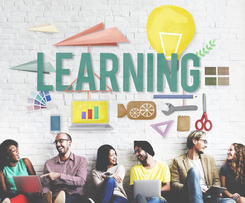Learning Education Improvement Intelligence Ideas Concept Stock Image ...