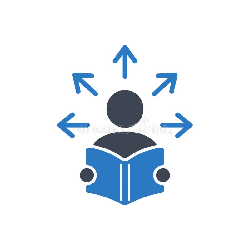 Learning Expansion Icon stock vector. Illustration of skills - 361729780