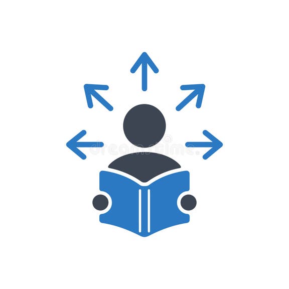 Learning Expansion Icon stock vector. Illustration of skills - 361729780