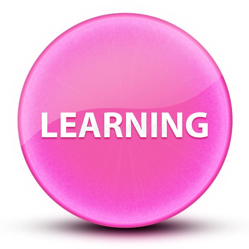 Learning Elegant Pink Round Button Stock Illustrations – 9 Learning ...