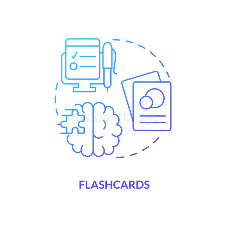 Flashcards Concept Stock Illustrations – 141 Flashcards Concept Stock ...