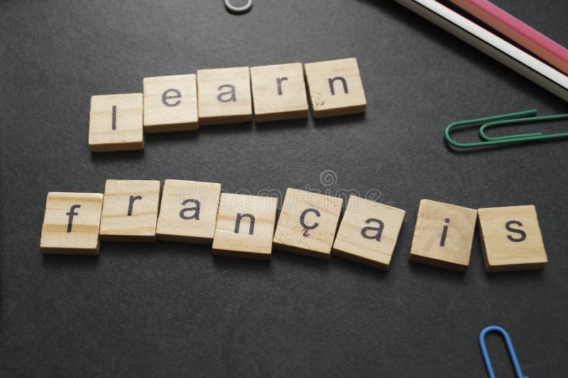 Learning French concept stock image. Image of student - 147476543
