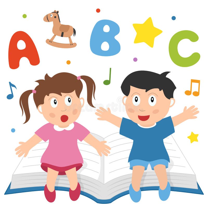 Learning is Fun stock vector. Illustration of cute, graphic - 25901670