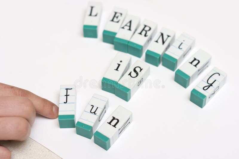 Learning is fun stock photo. Image of arranged, learning - 4712518