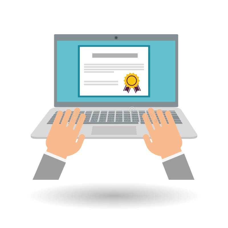 Learning Graphic Design , Vector Illustration Stock Vector ...