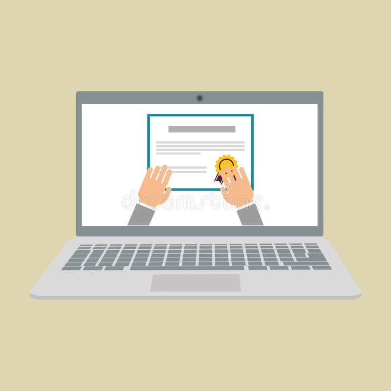 Learning Graphic Design , Vector Illustration Stock Vector ...