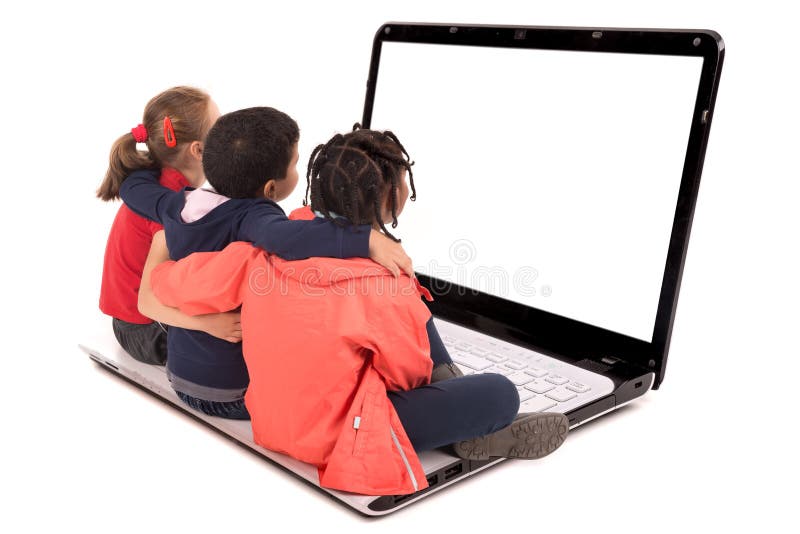 Learning stock image. Image of team, network, kids, computer - 46991775