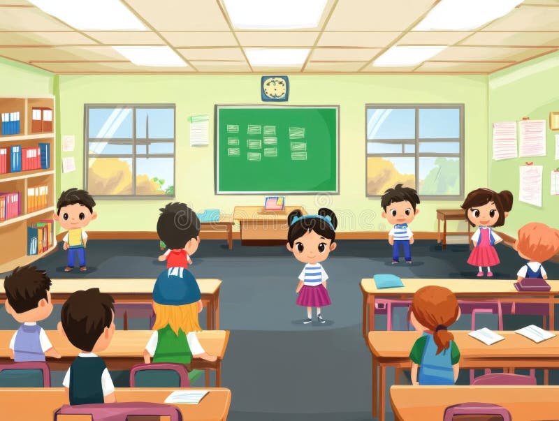 Learning and Growing in the Classroom, a Day in the Life of Students ...