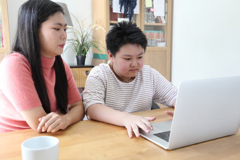 Learning at Home stock photo. Image of lifestyle, sitting - 254496138