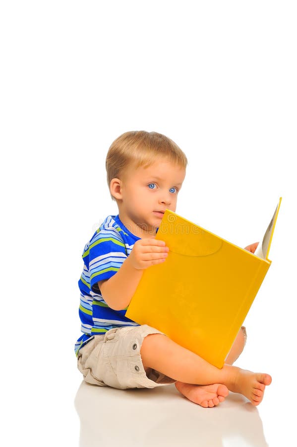 Learning how to read stock photo. Image of sitting, lovely - 18230718