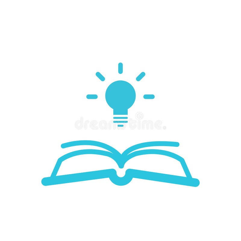 Learning Icon. Isolated on White Background Stock Vector - Illustration ...