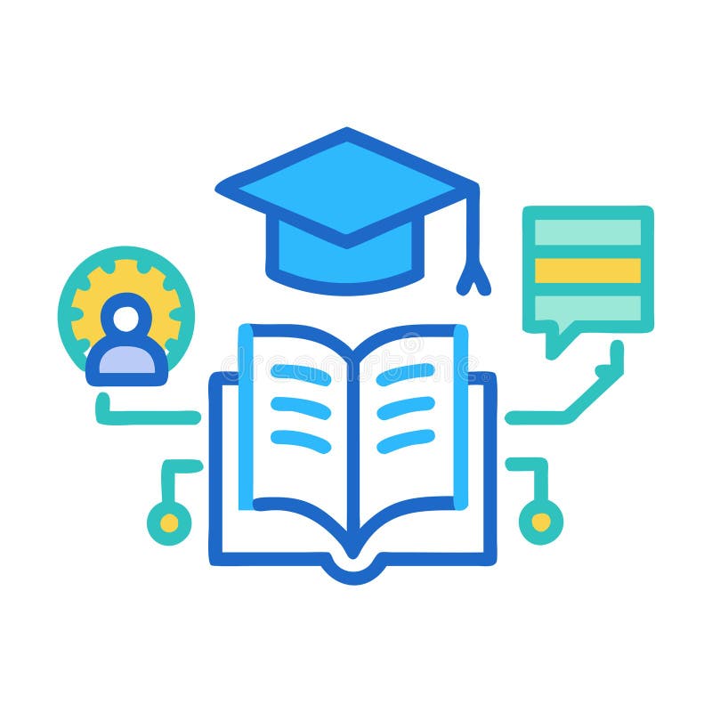 Learning Independence Icon Design Stock Vector - Illustration of ...