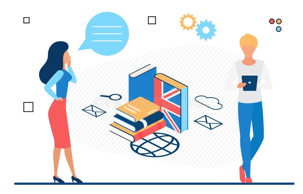 Learning International Communication Languages Book Materials Stock ...