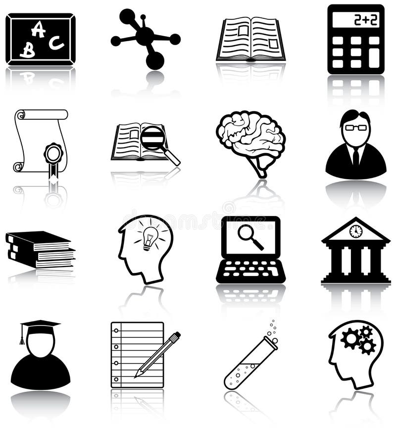 Learning and knowledge stock vector. Illustration of document - 32122249