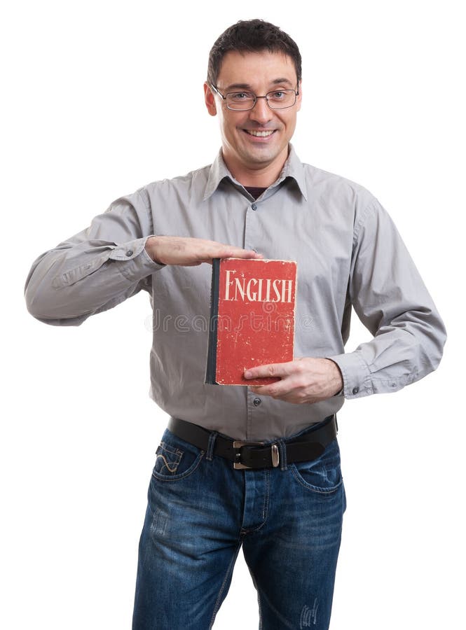 Learning language concept stock photo. Image of book - 45872284