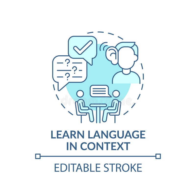 Context Concept 2 Colored Icon. Simple Stock Vector - Illustration of ... Context Concept 2 Colored Icon. Simple Stock Vector - Illustration of ...