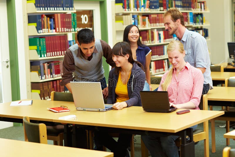 Learning in library stock photo. Image of asian, notebook - 11838630