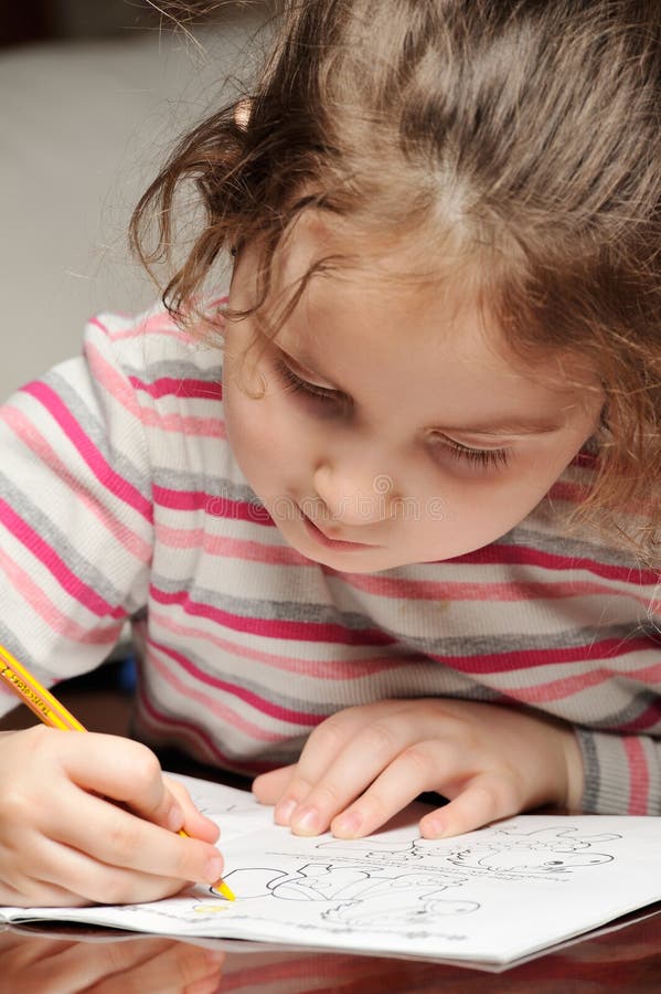 Learning stock photo. Image of girl, cheerful, mind, child - 37951162