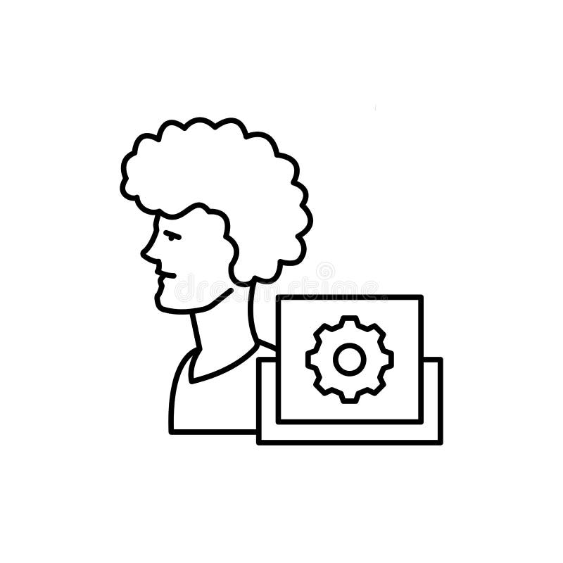 Machine Learning Single Icon Stock Illustrations – 168 Machine Learning ...