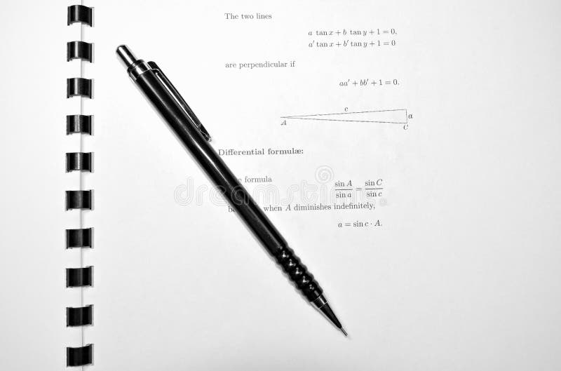 Learning math stock photo. Image of paper, conceptual - 47074412