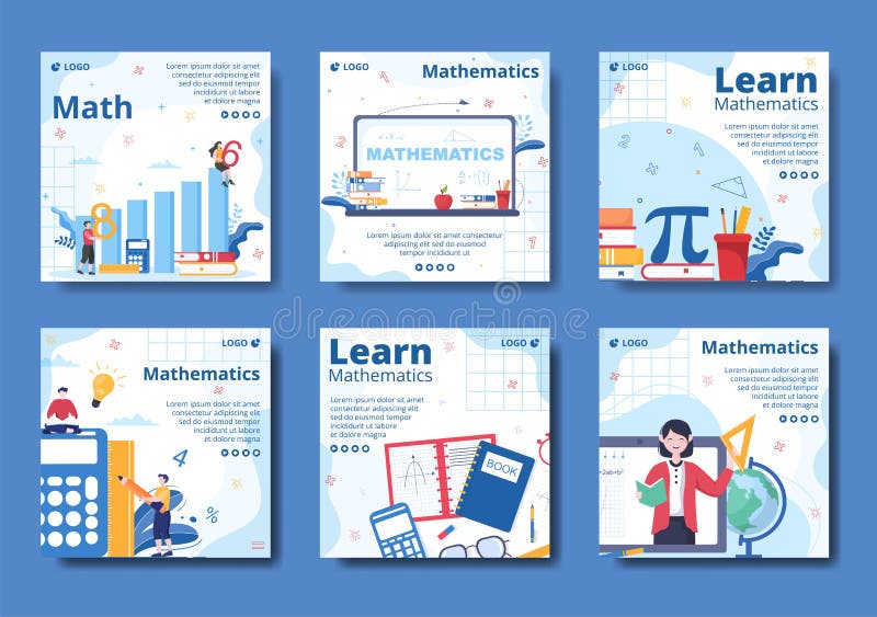 Learning Mathematics Education and Knowledge Post Template Flat ...
