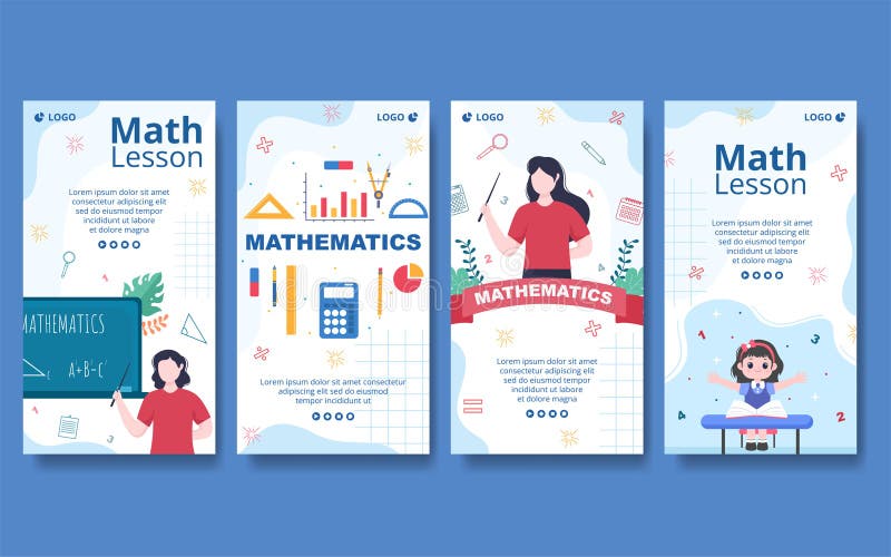 Learning Mathematics of Education and Knowledge Background Cartoon ...