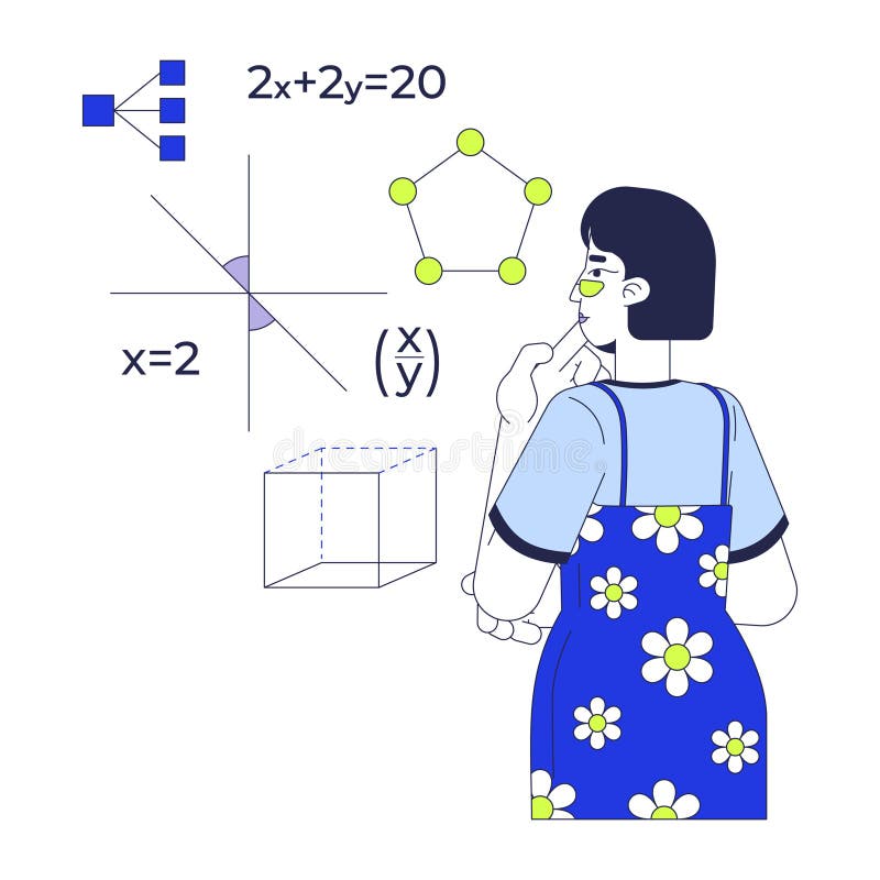 Studying Equations Stock Illustrations – 544 Studying Equations Stock ...