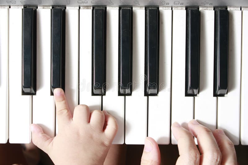 Learning Music and the Piano Stock Photo - Image of music, sing: 15012608