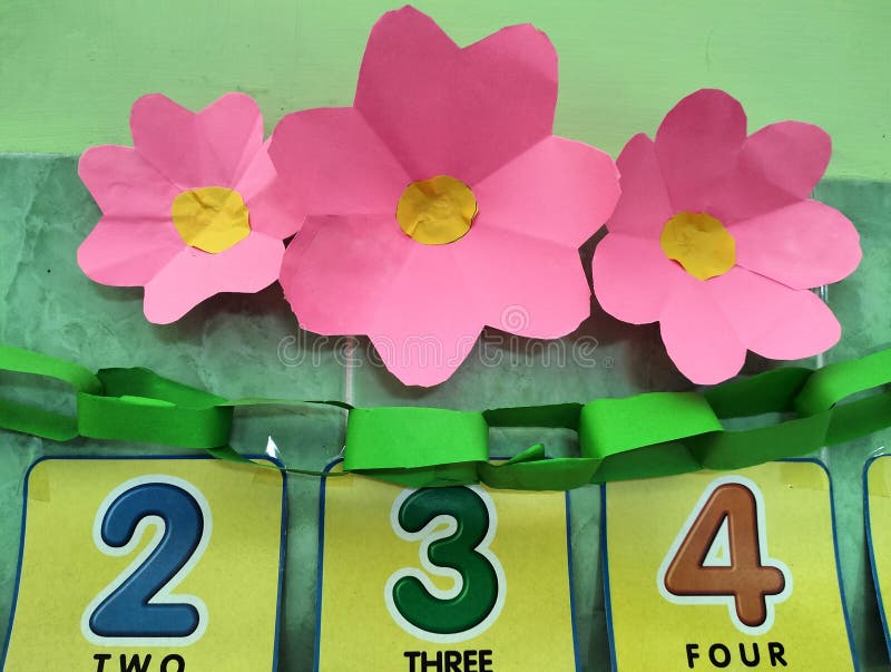 Learning Number for Low Grade Class in Elementary School Stock Image ...