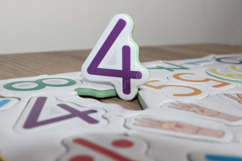 Learning Numbers and Alphabets Stock Photo - Image of education ...