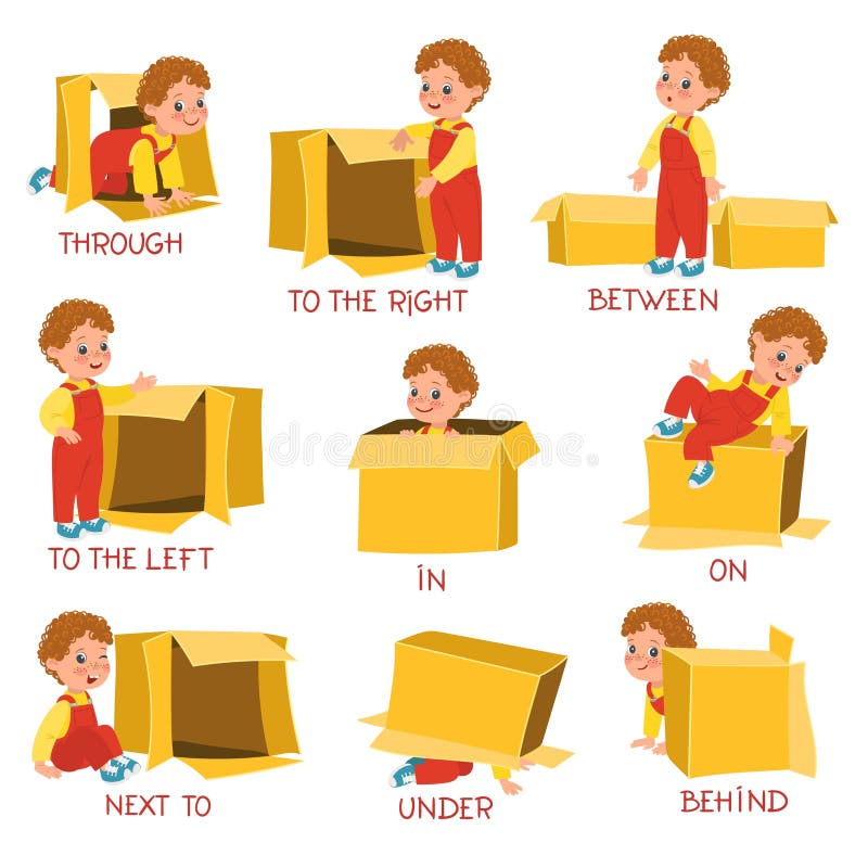 Positions Prepositions Stock Illustrations – 11 Positions Prepositions ...