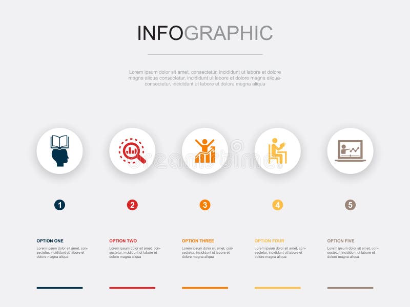 Learning Process, Research, Motivation Stock Illustration ...