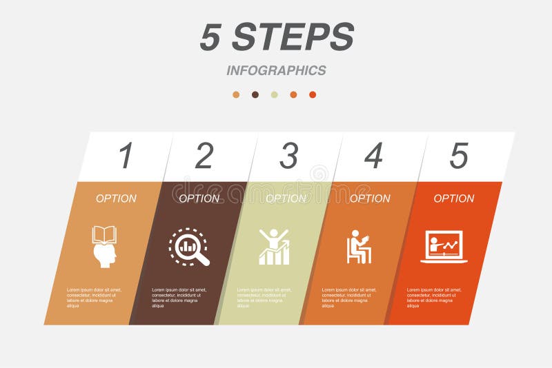 Learning Process, Research, Motivation Stock Vector - Illustration of ...