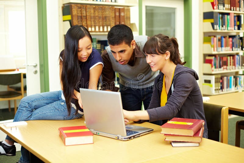 Learning in reading room stock image. Image of knowledge - 11823461
