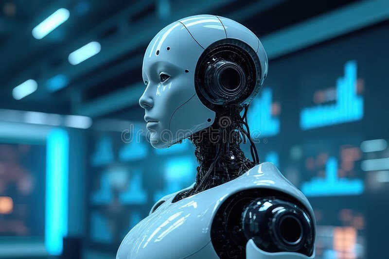 Learning Robots through Practical Applications Stock Illustration ...