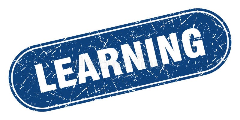 Learning Sign. Learning Grunge Stamp Stock Vector - Illustration of ...
