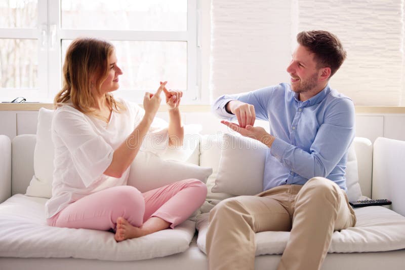 Learning Sign Language stock photo. Image of learning - 275784070