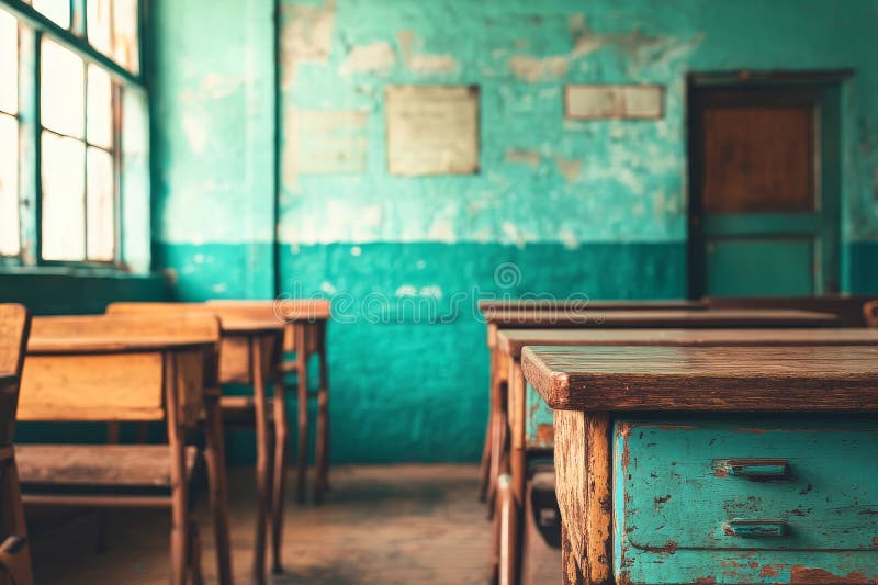 A Learning Space Characterized by a Blurred Background and an Empty ...