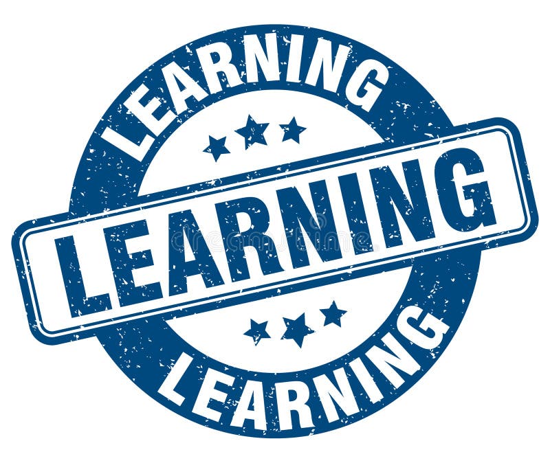 Learning Stamp. Learning Label. Round Grunge Sign Stock Vector ...