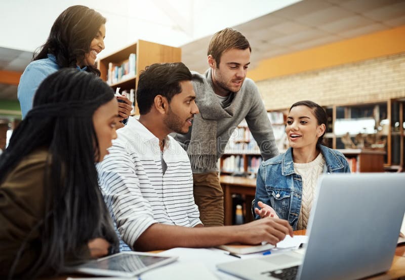 Learning, Students and Discussion in University Library for Research ...